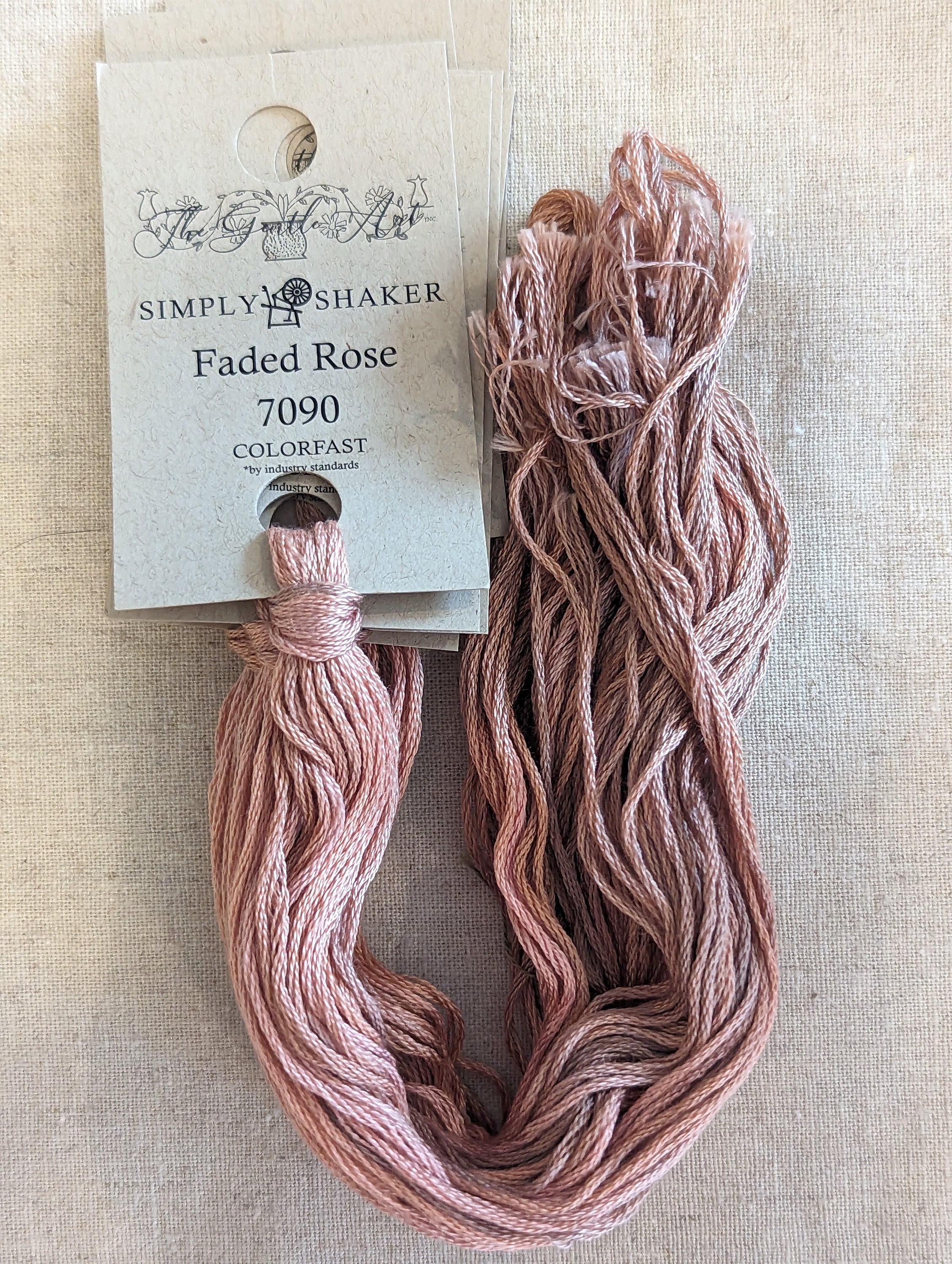 The Gentle Art Sampler and Simply Shaker Threads Hand and Over Dyed ...