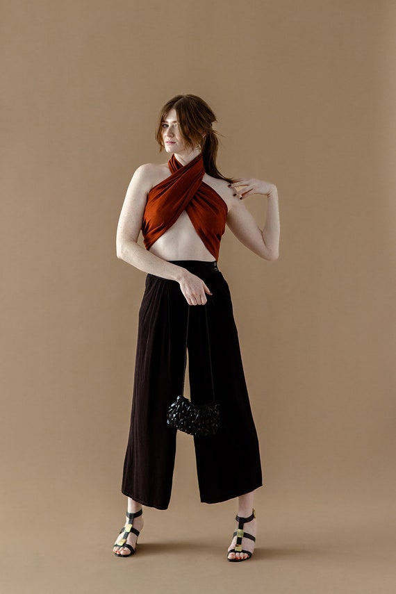 Rust Scarf Wrap - Gem