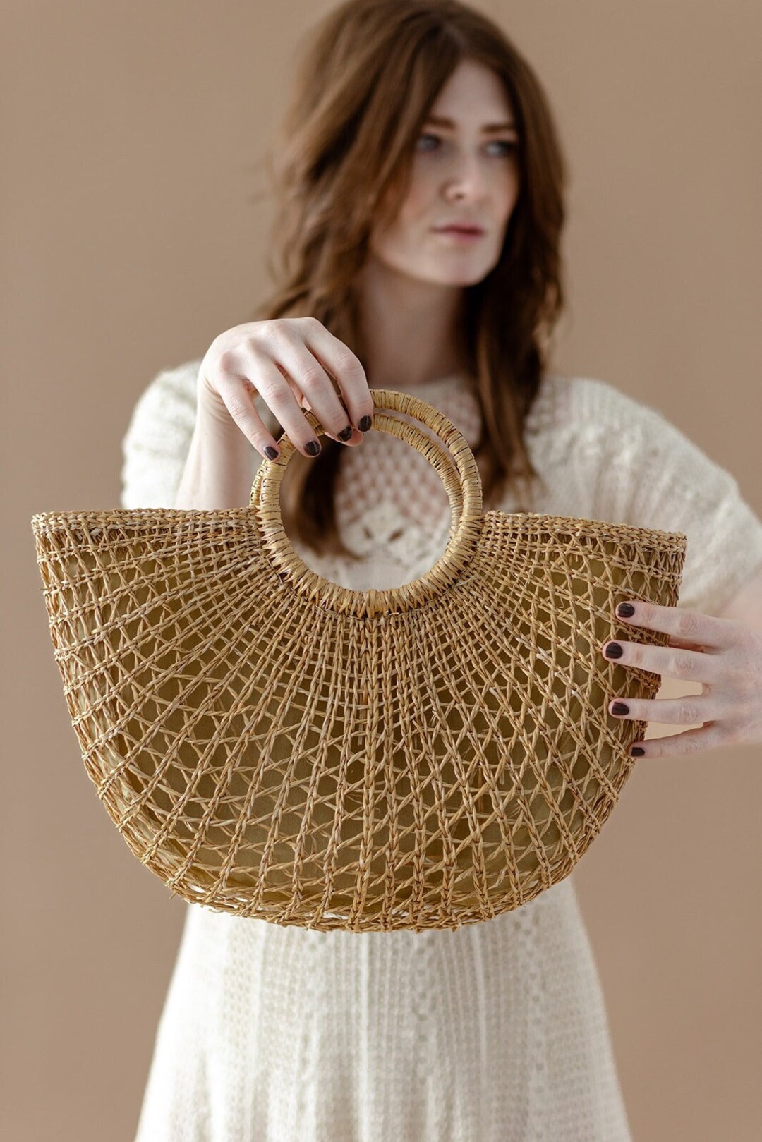 Vintage Basket Purse - Etsy