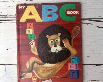 Vintage Abc Book | Etsy