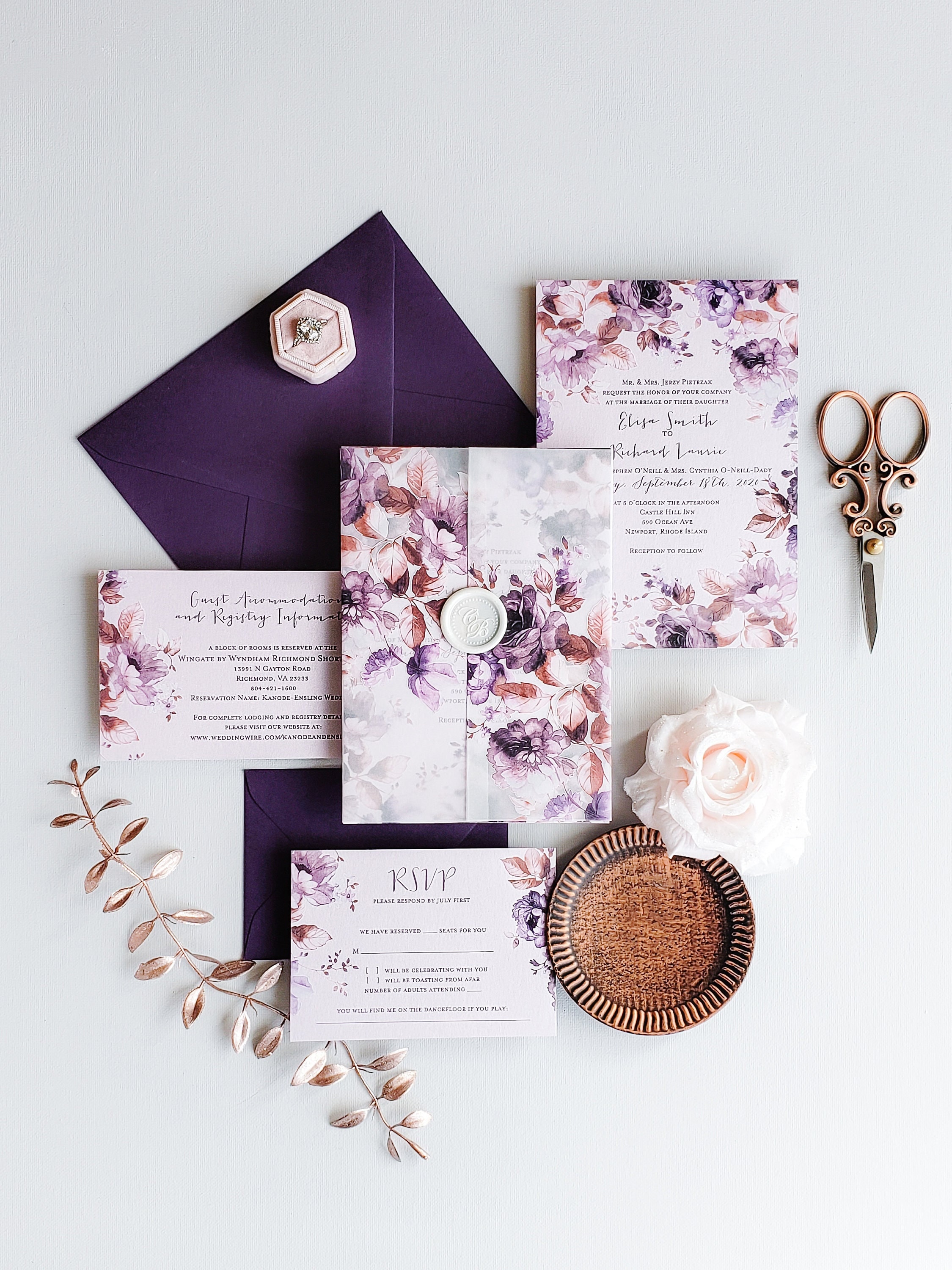 Unique Spring Wedding Invitations