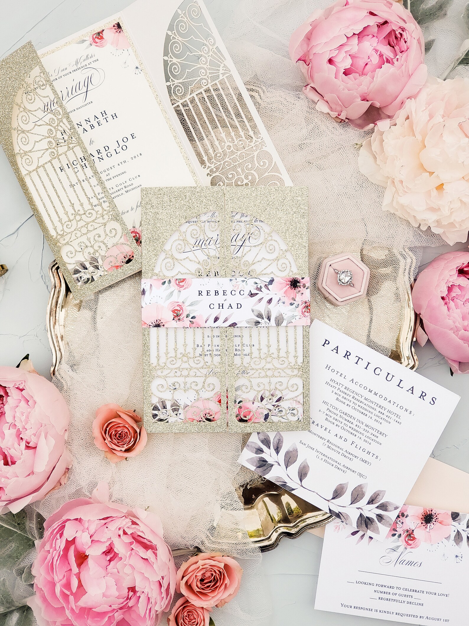 Fairytale Wedding Invitations Enchanted Garden Wedding - Etsy