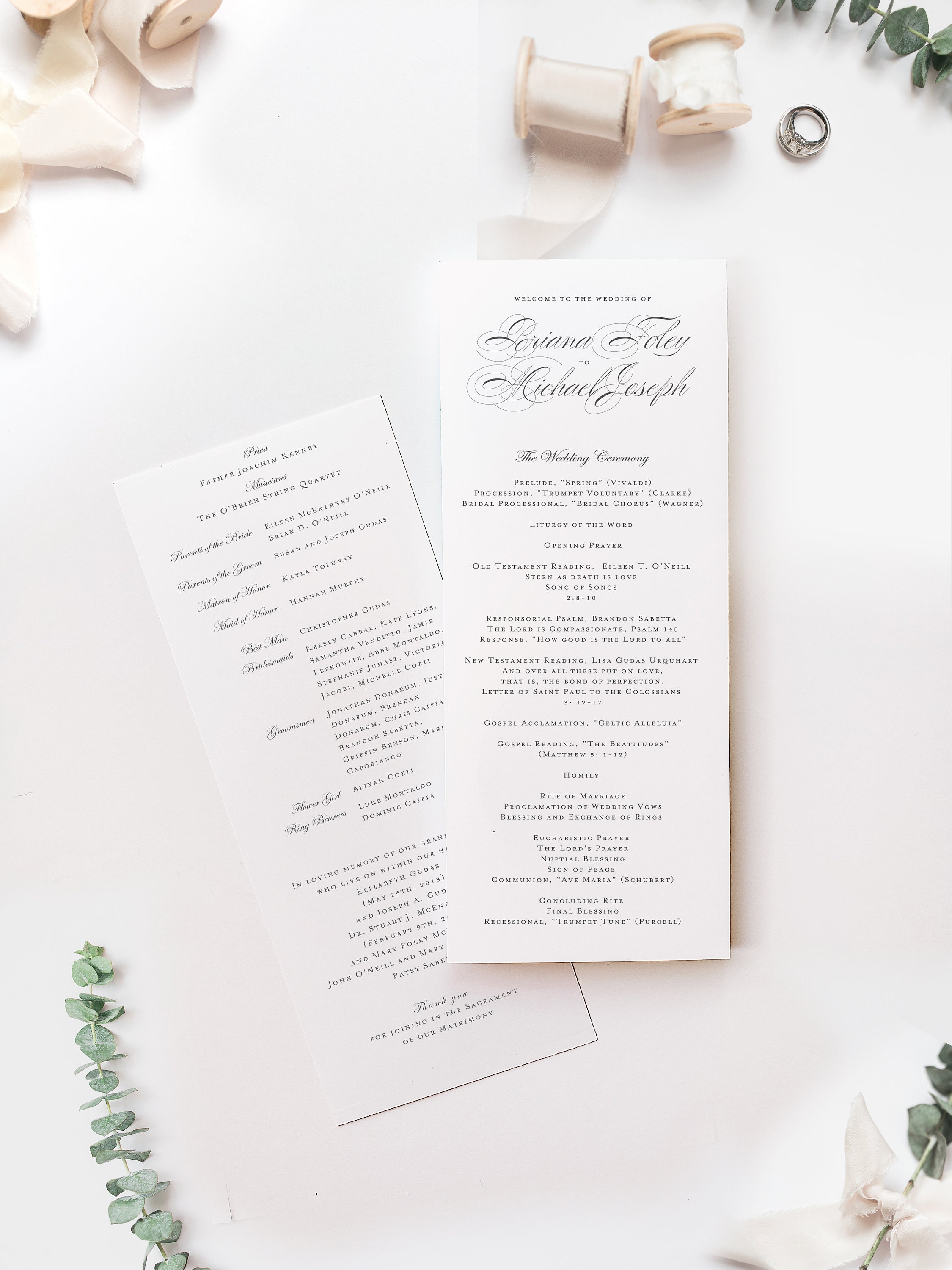 Walmart Silver Wedding Program