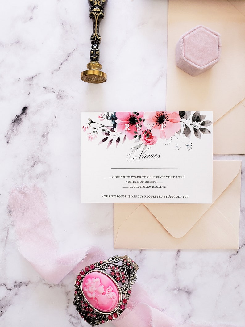 Fairytale Wedding Invitations Enchanted Garden Wedding | Etsy