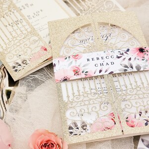 Fairytale Wedding Invitations Enchanted Garden Wedding - Etsy