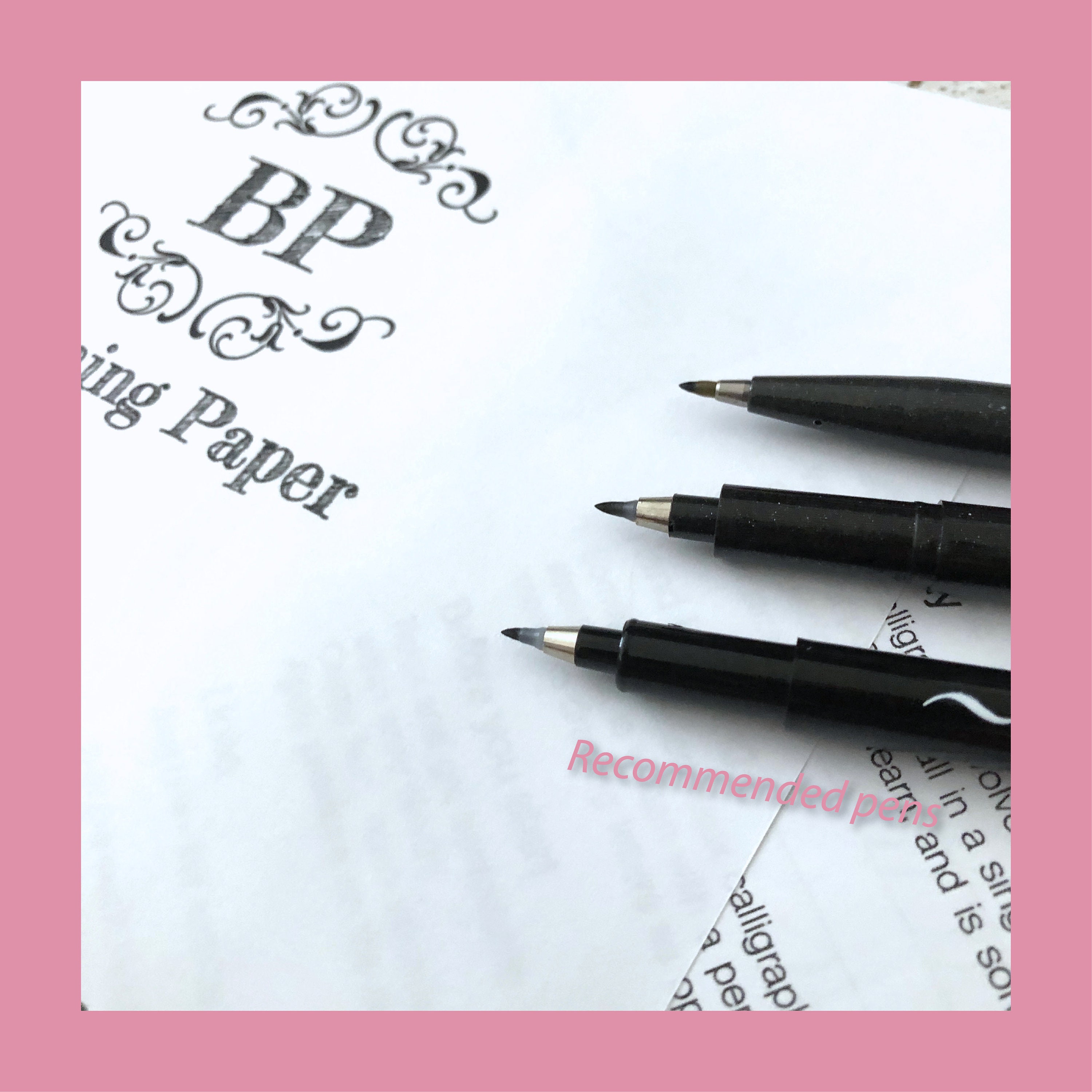 Hand Lettering Practice Sheets, Beginner's Hand Lettering Guide, Modern ...