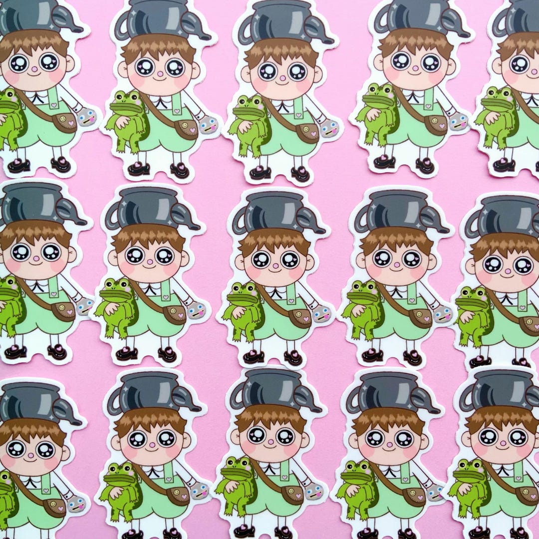 Kawaii Greg 3 Inch Matte Vinyl Sticker - Etsy