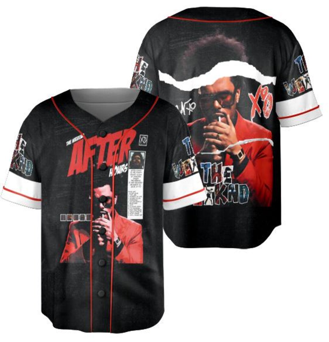 The Weeknd Merch, Dawn Fm Jersey, Starboy Jersey - Etsy