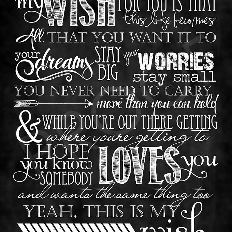 My Wish for You - Etsy