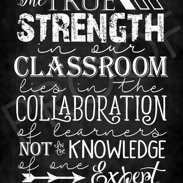 Chalkboard Quote - Etsy