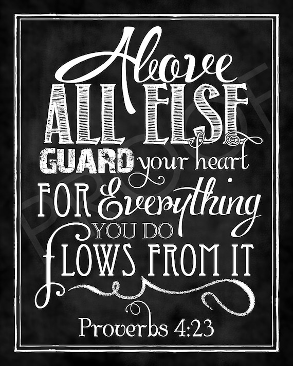 Chalkboard Art Bible Verse