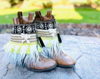 Boho Boot Cuffs | Etsy