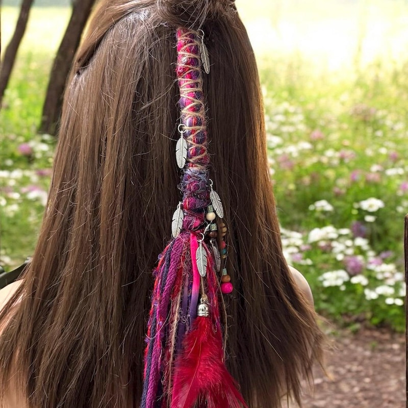 Boho Fairy Hair Wrap - Etsy