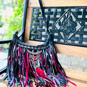 Bohemian Fringe Purse Boho Crossbody Shoulder Bag Fringe - Etsy