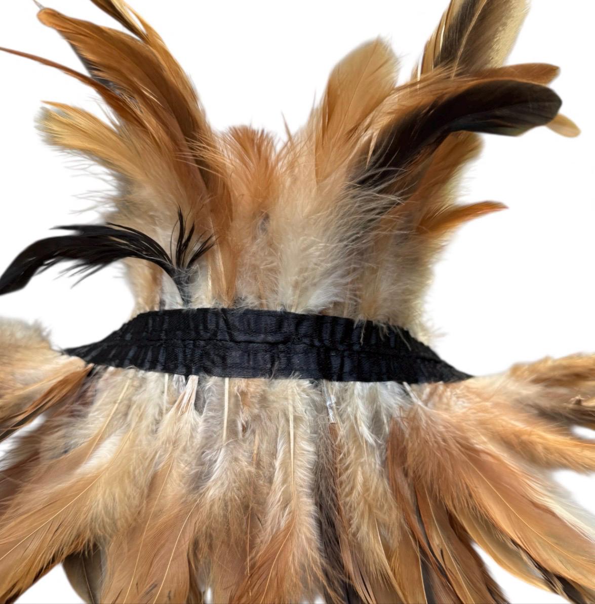 Handmade Feather Cape, Carnival Costume Shrug, Two-way Wearable - Etsy