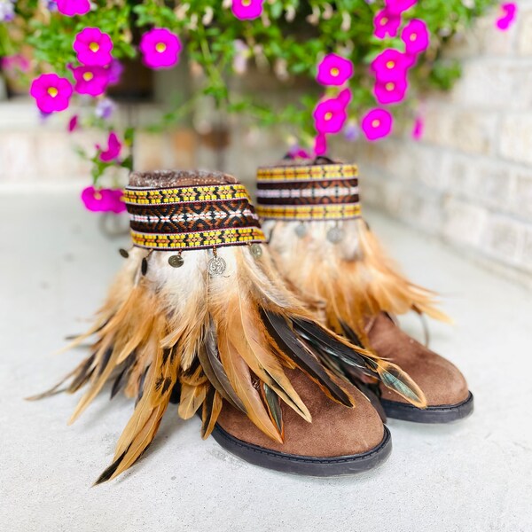Red Boot Cuffs - Etsy