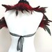 Red Feather Cape, Carnival Costume, Bird Costume,steampunk Cape ...