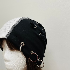 Steampunk Beanie Two Tone Gothic Beanie Hippie Hat Slouchy Beanie. - Etsy