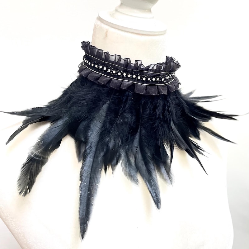 Feather Collar - Etsy