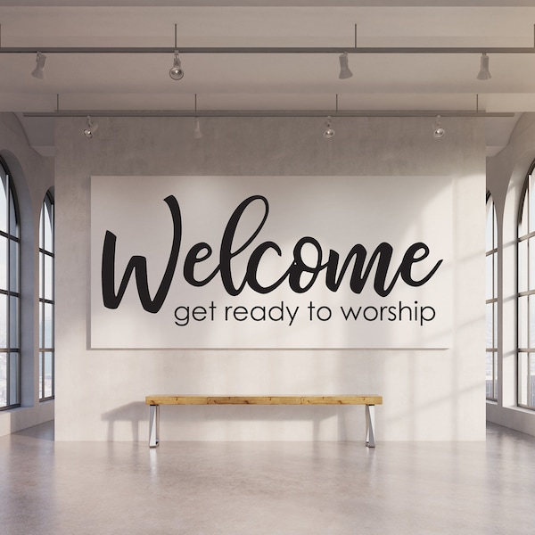 Church Welcome Sign - Etsy