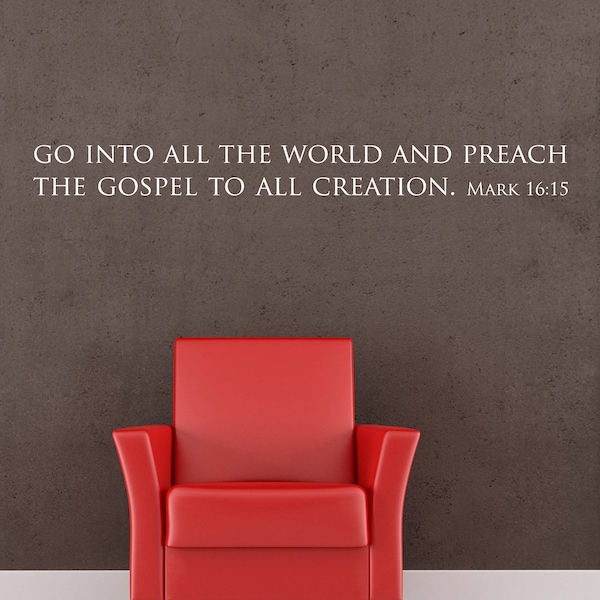 Go Into the World - Etsy