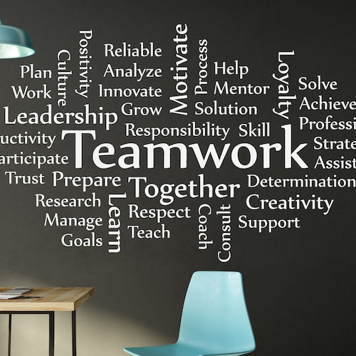 Vinyl Wall Art Decal innovative Workplace Word - Etsy