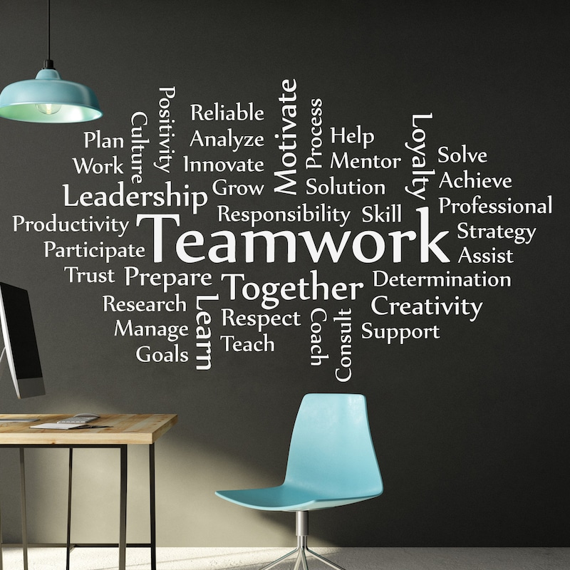 Teamwork Wall Art - Etsy