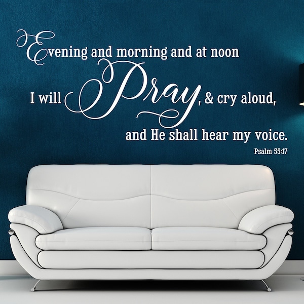 Prayer Wall Decal - Etsy