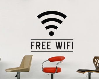 Free Wifi Decal - Etsy