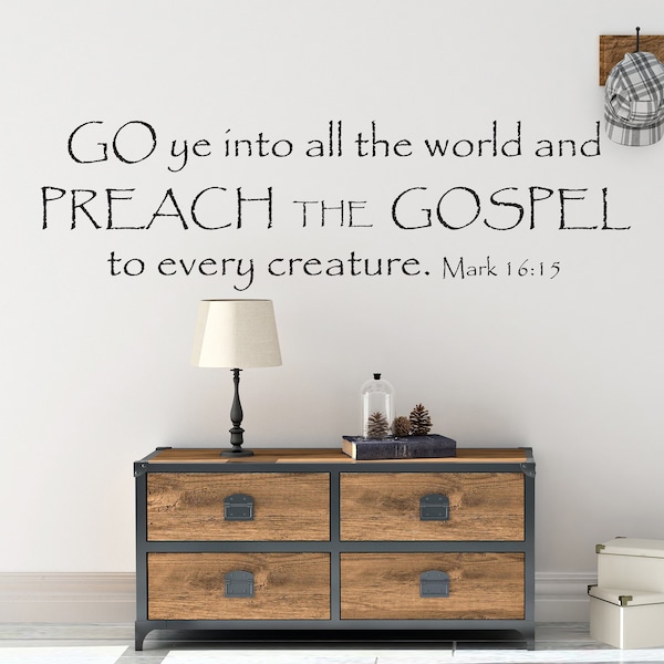 Go Into All the World Map - Etsy