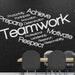 Vinyl Wall Art Decal| Teamwork |workplace Word Cluster Cloud Business ...