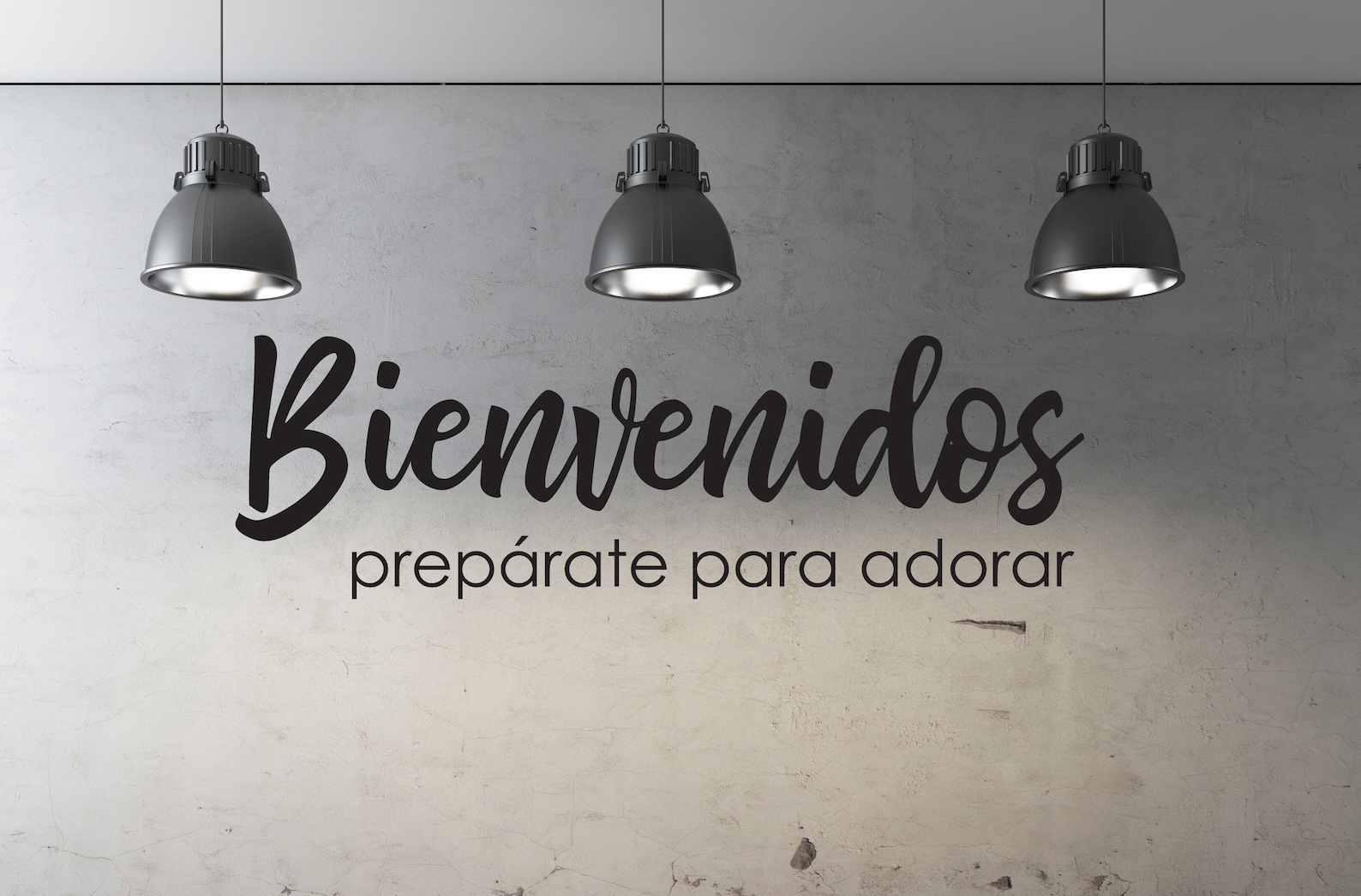Vinyl Decal | "bienvenidos Preparate Para Adorar" | "welcome Get Ready ...