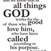 Vinyl Wall Art Decal | Romans 8:28 | "and We Know That in All Things ...