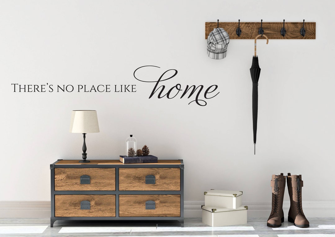 Vinyl Wall Art Decal | "there's No Place Like Home" - Etsy