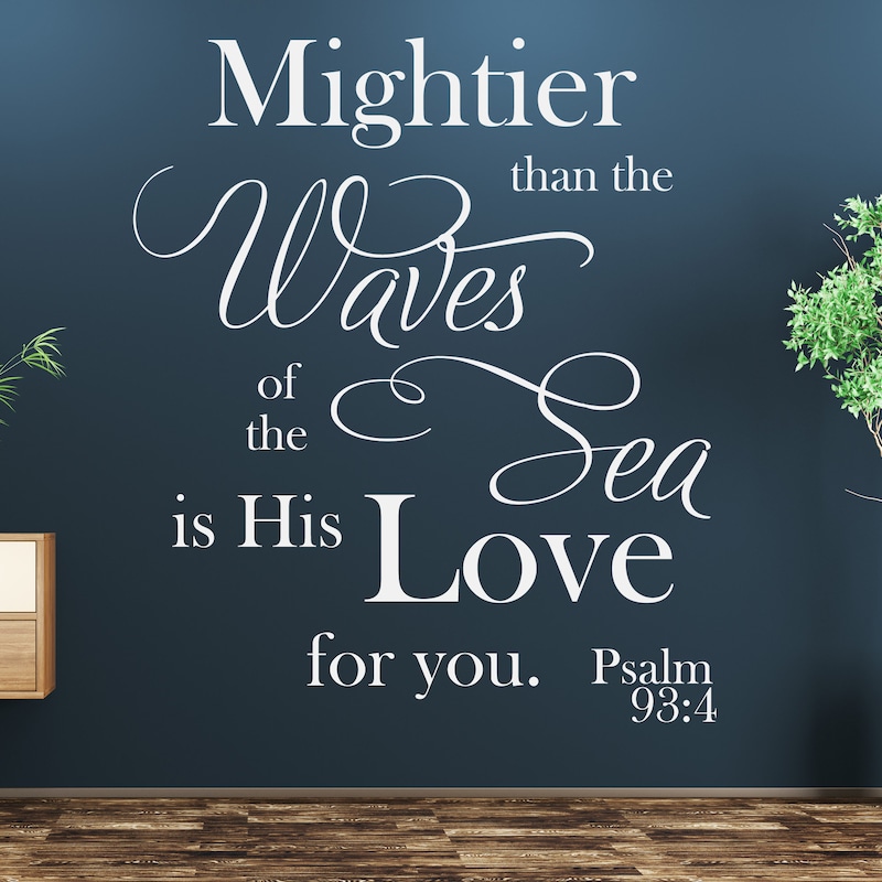 Psalm 93 4 - Etsy