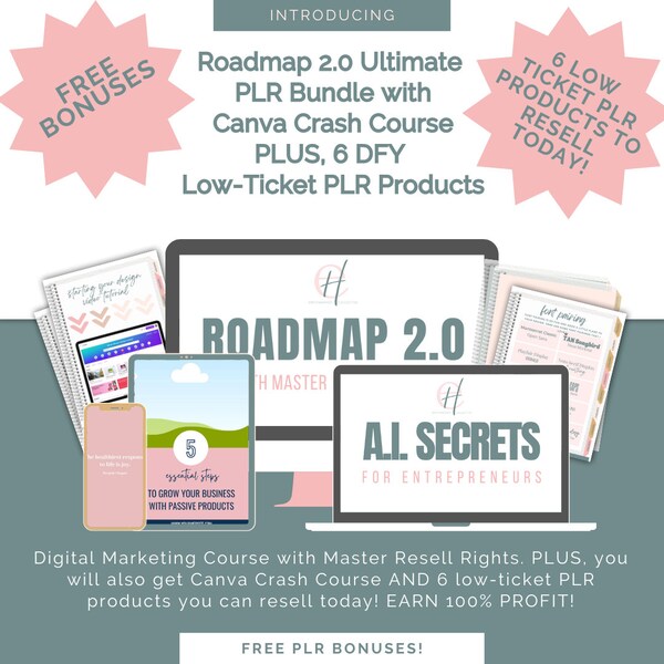 Canva Crash Course Ultimate PLR Bundle. Course Plus 5 Done for You DFY ... Canva Crash Course Ultimate PLR Bundle. Course Plus 5 Done for You DFY ...
