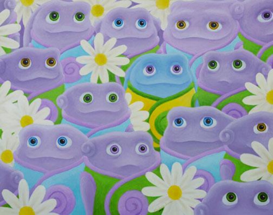 Mr. Boov Sky - One Blue Boov! - Giclee Print 16 X 20 - Dreamworks Home ...
