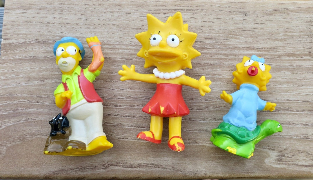 Vintage Simpsons PVC Figurines - Etsy