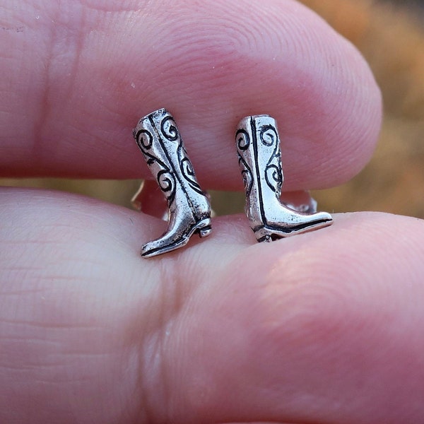 Boot Earrings - Etsy