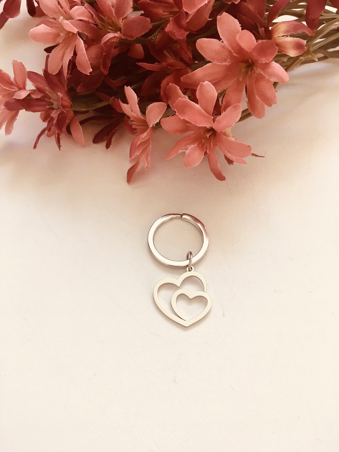 Heart Key Chain, Love Key Chain, Valentine's Day Gift, Valentine's Day ...