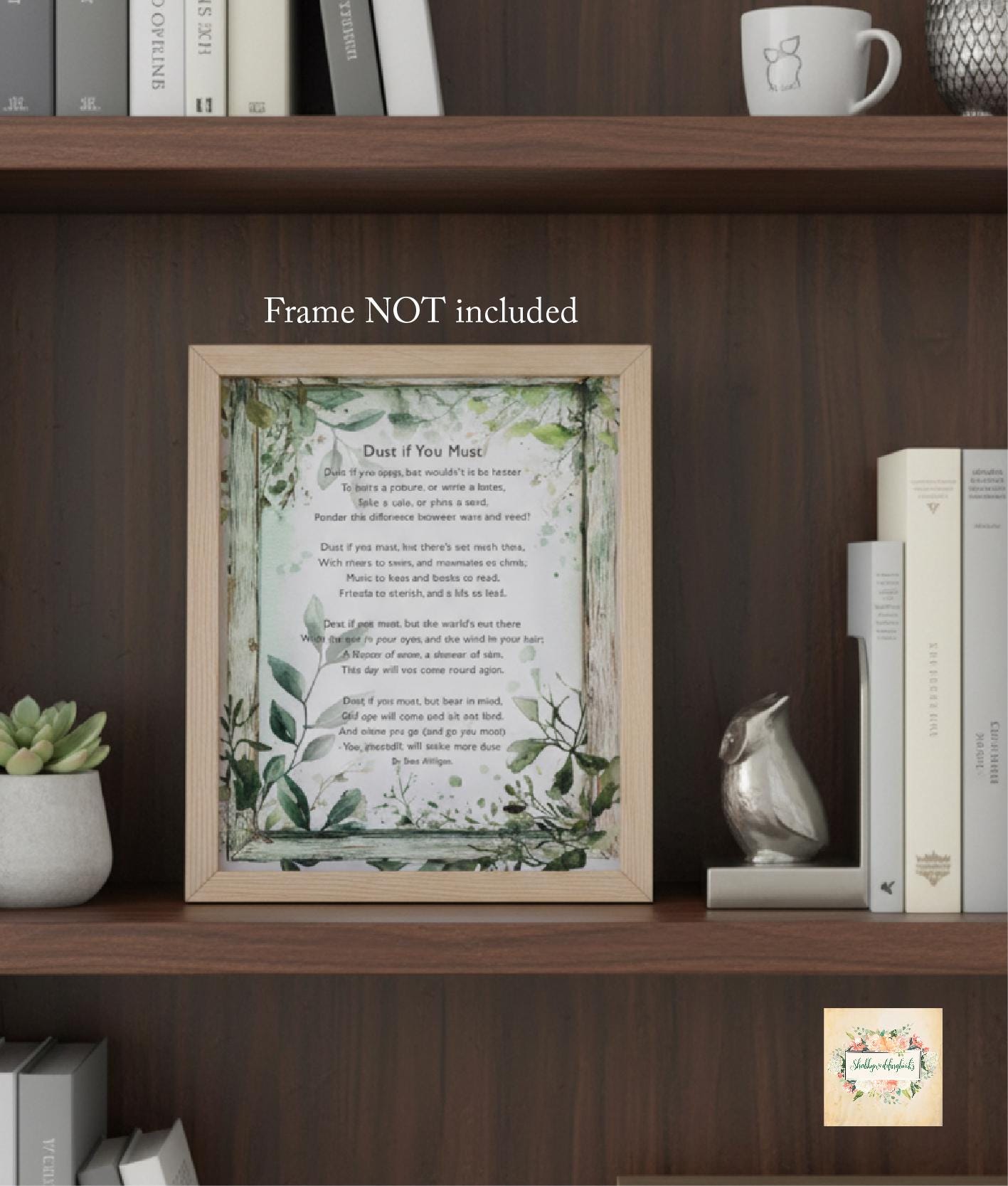 Funeral Poem, Elegant Eulogy Print: Dust If You Must, Digital Download ...
