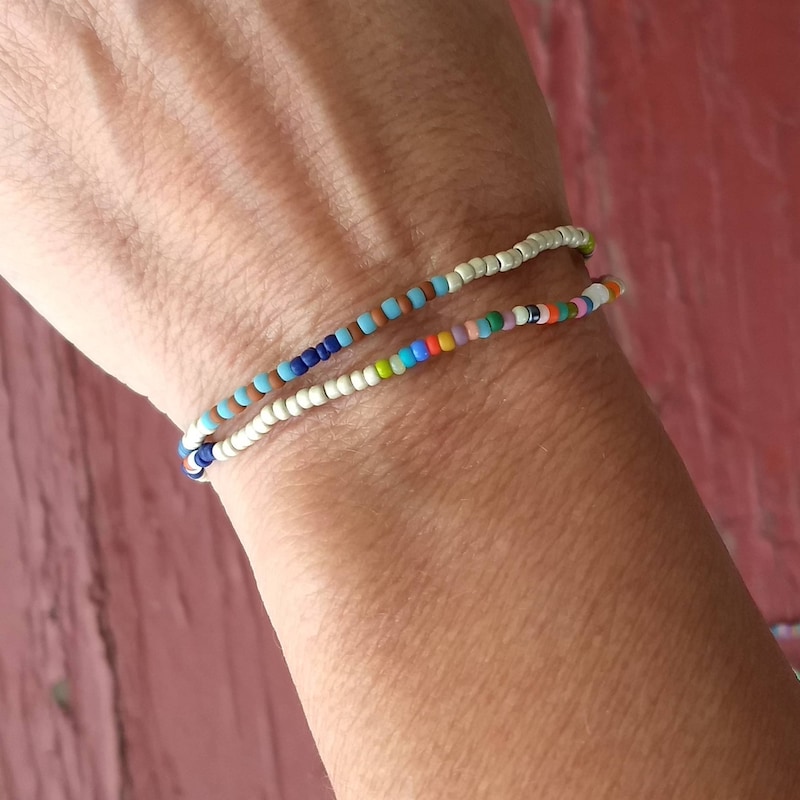 Seed Bead Bracelet - Etsy