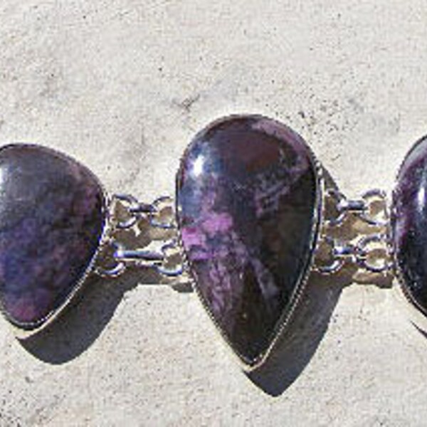 Deep Purple Stone - Etsy