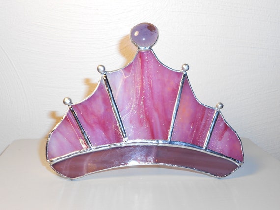 Items similar to Stained Glass Crown Nightlight on Etsy