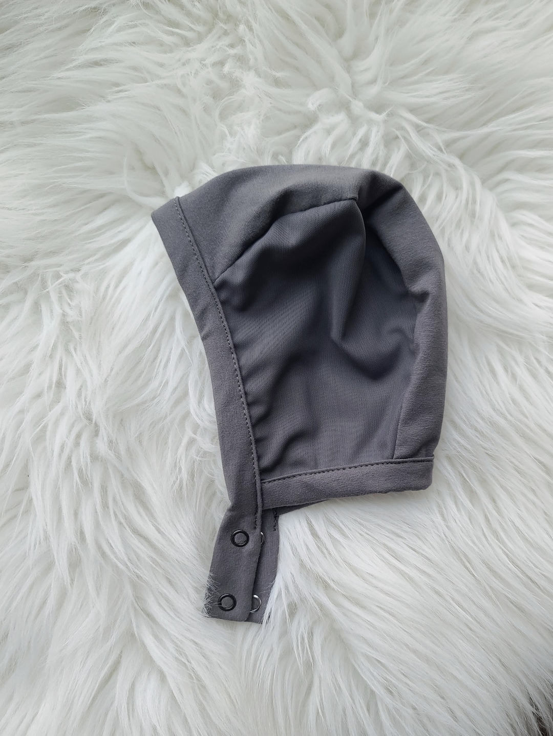 Hat for Hearing Aid Retention, Solid Gray Hat for Hearing Aids ...