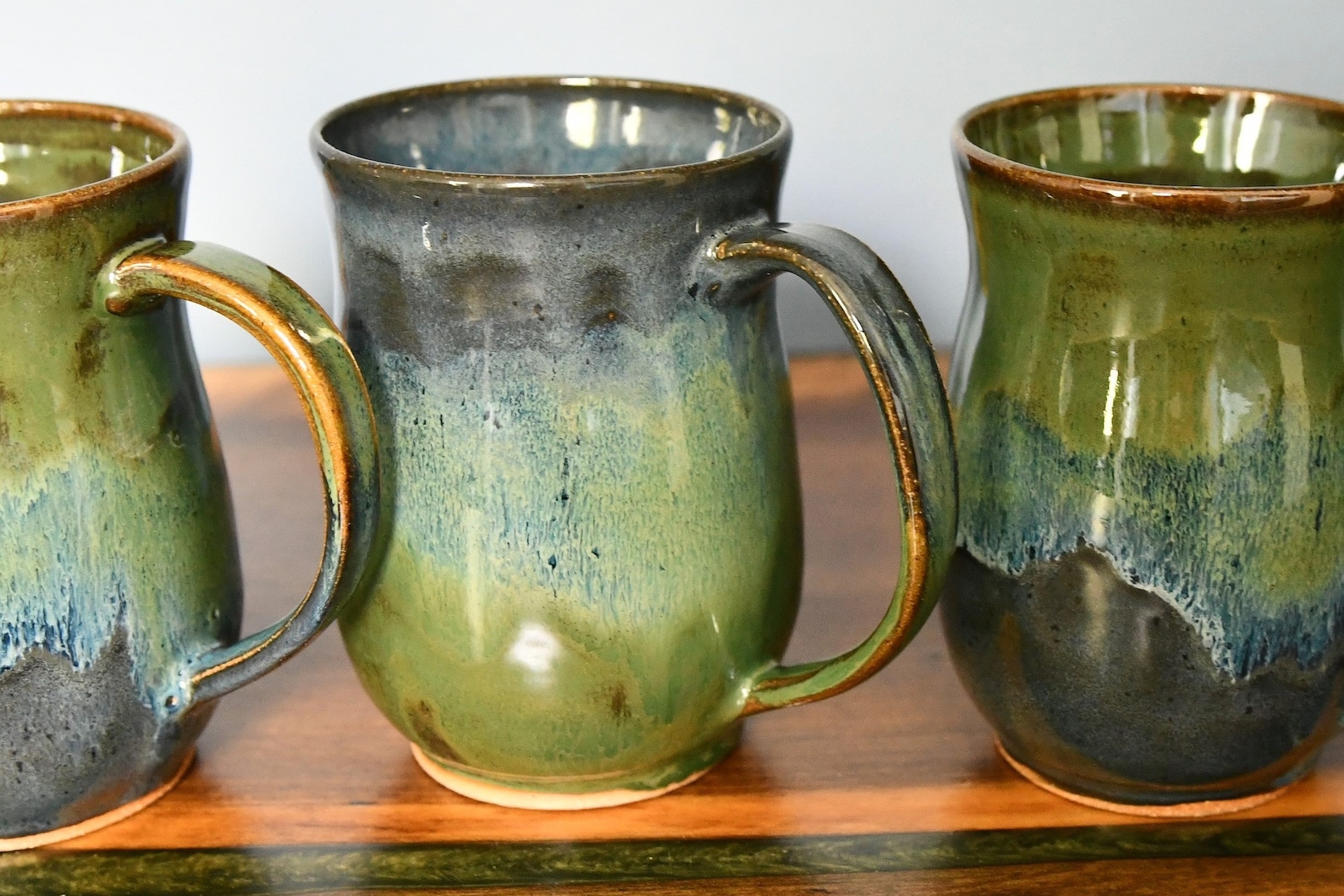 Handmade Matching Mug Set - Hourglass Shaped Pottery - Etsy