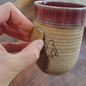 Rock Climbing Mug- Handmade Climbing Gift With Crimp Grip Handle - Etsy