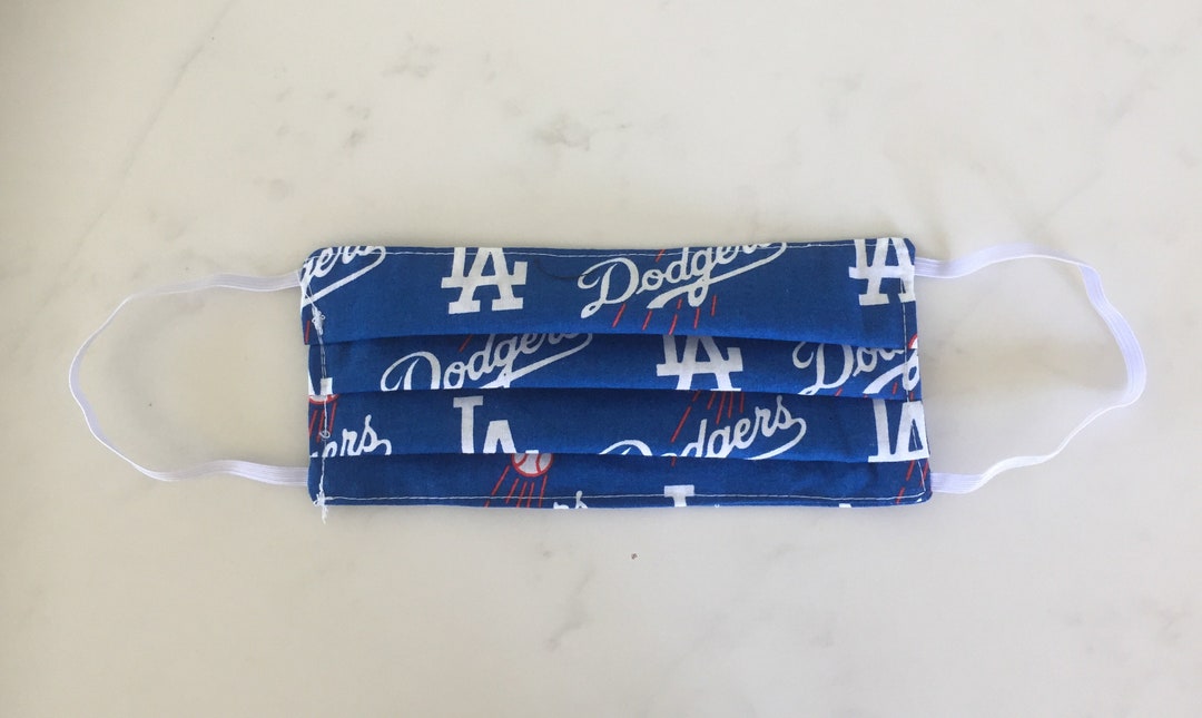 LA Dodgers Face Mask, Personal Face Mask, Adult Mask, Washable, Cotton ...