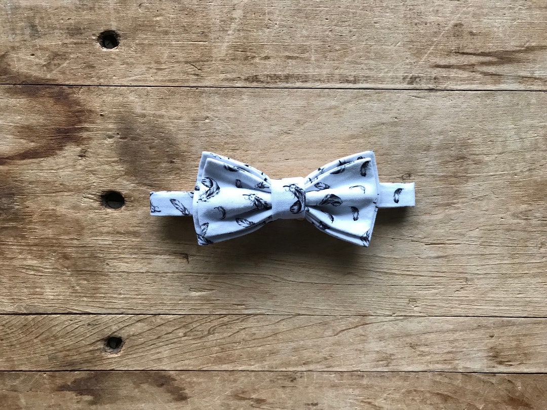 Simply Me Heren Dapper Lad Jongens Vlinderdas Vlinderdas Vallende veren ...