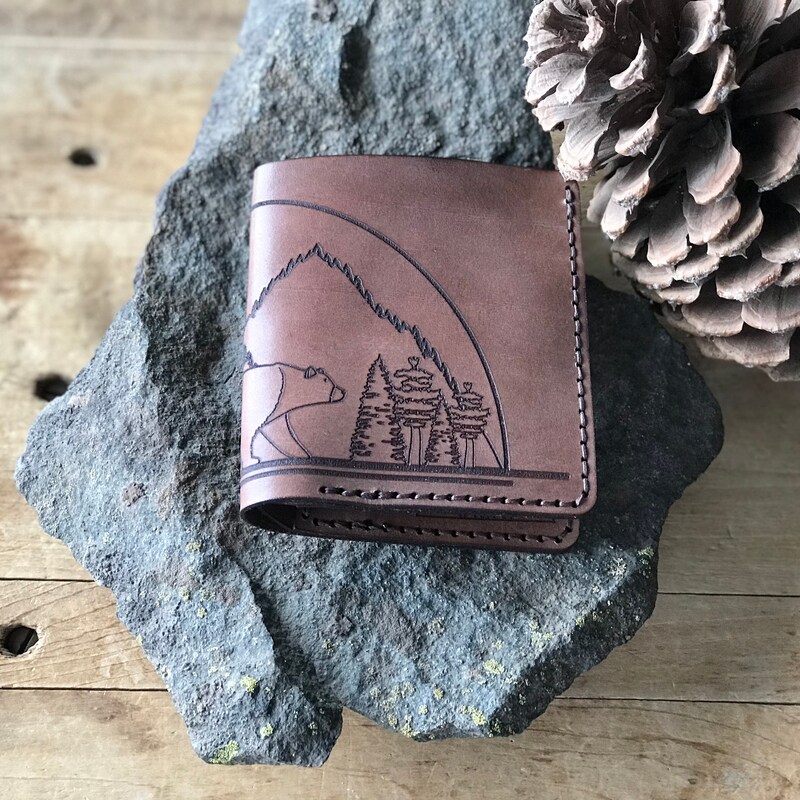 Bear Wallet - Etsy